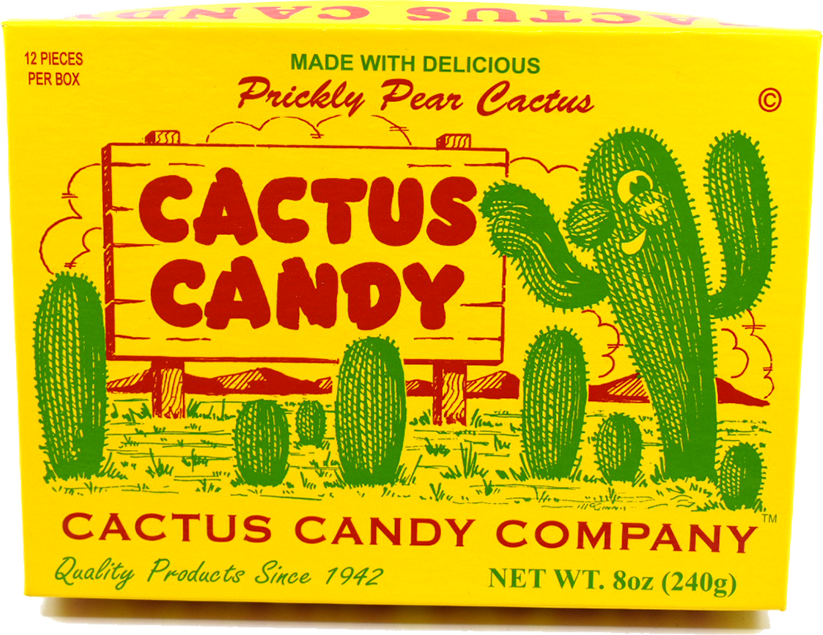 Cactus Candy Prickly Pear Candy 8oz gift box — Sweeties Candy of Arizona