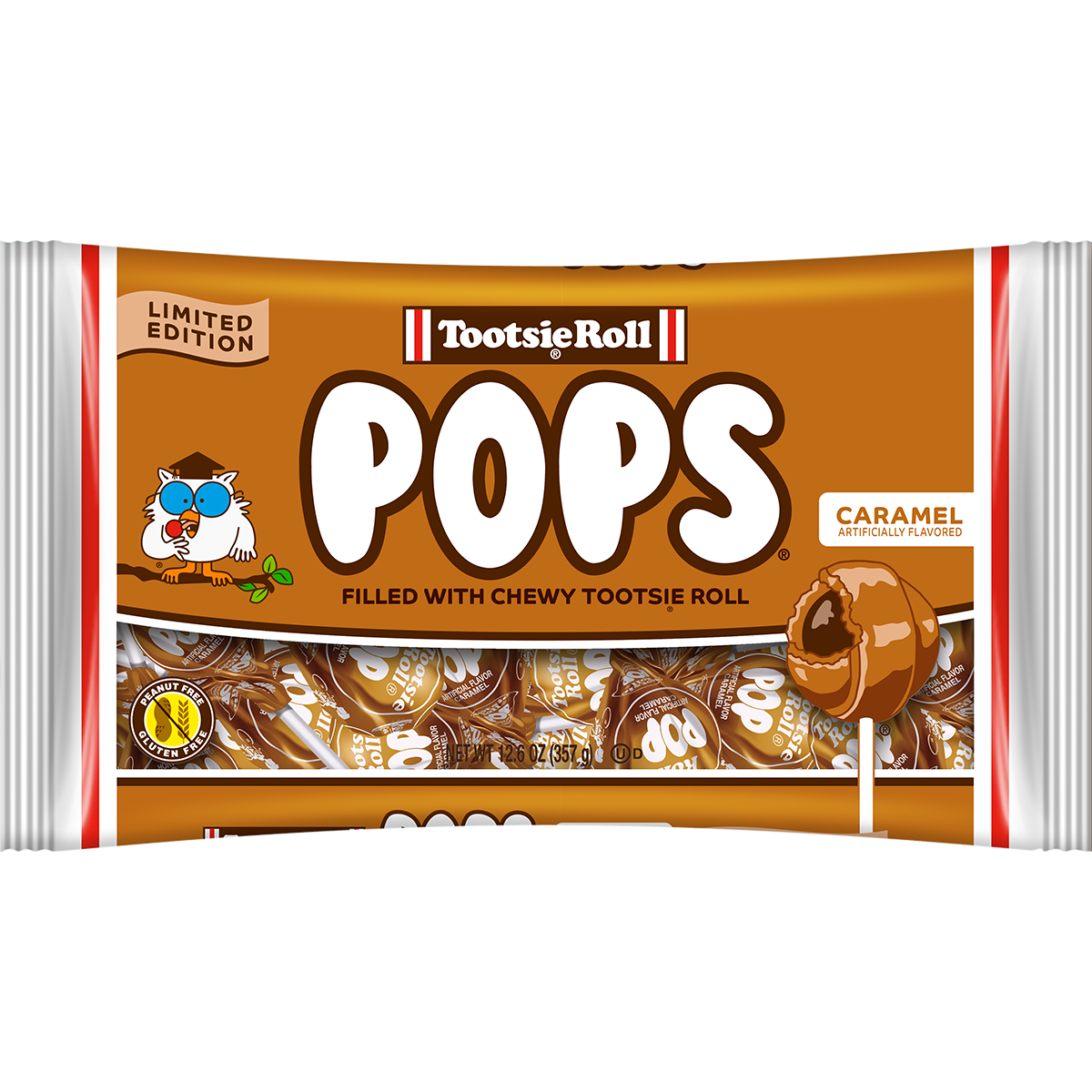 Halloween Tootsie Pops Limited Edition Caramel 12.6oz Bag — Sweeties ...