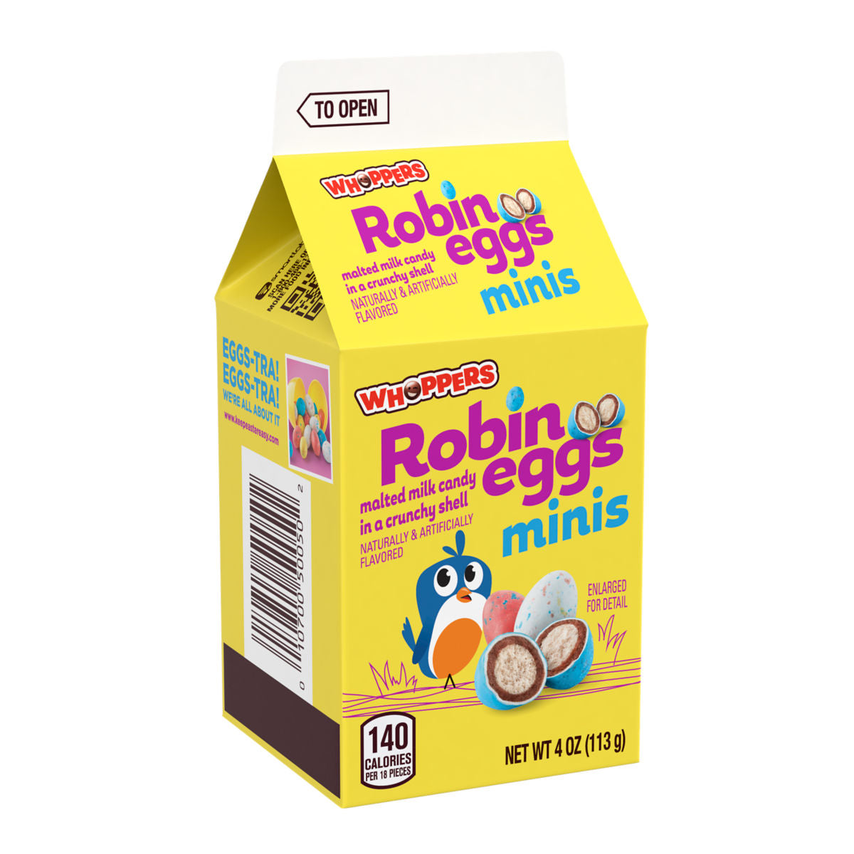 Easter Whoppers Robin Egg Minis 4oz Carton — Sweeties Candy of Arizona