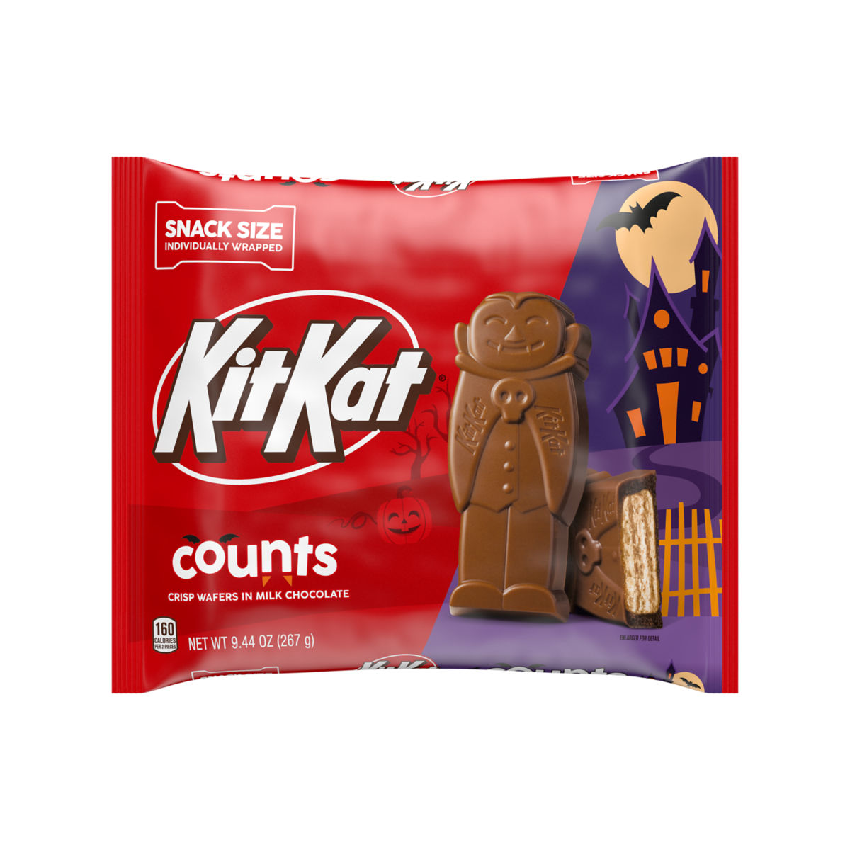 Halloween Kit Kat Counts Snack Size 9.44oz Bag — Sweeties Candy of Arizona