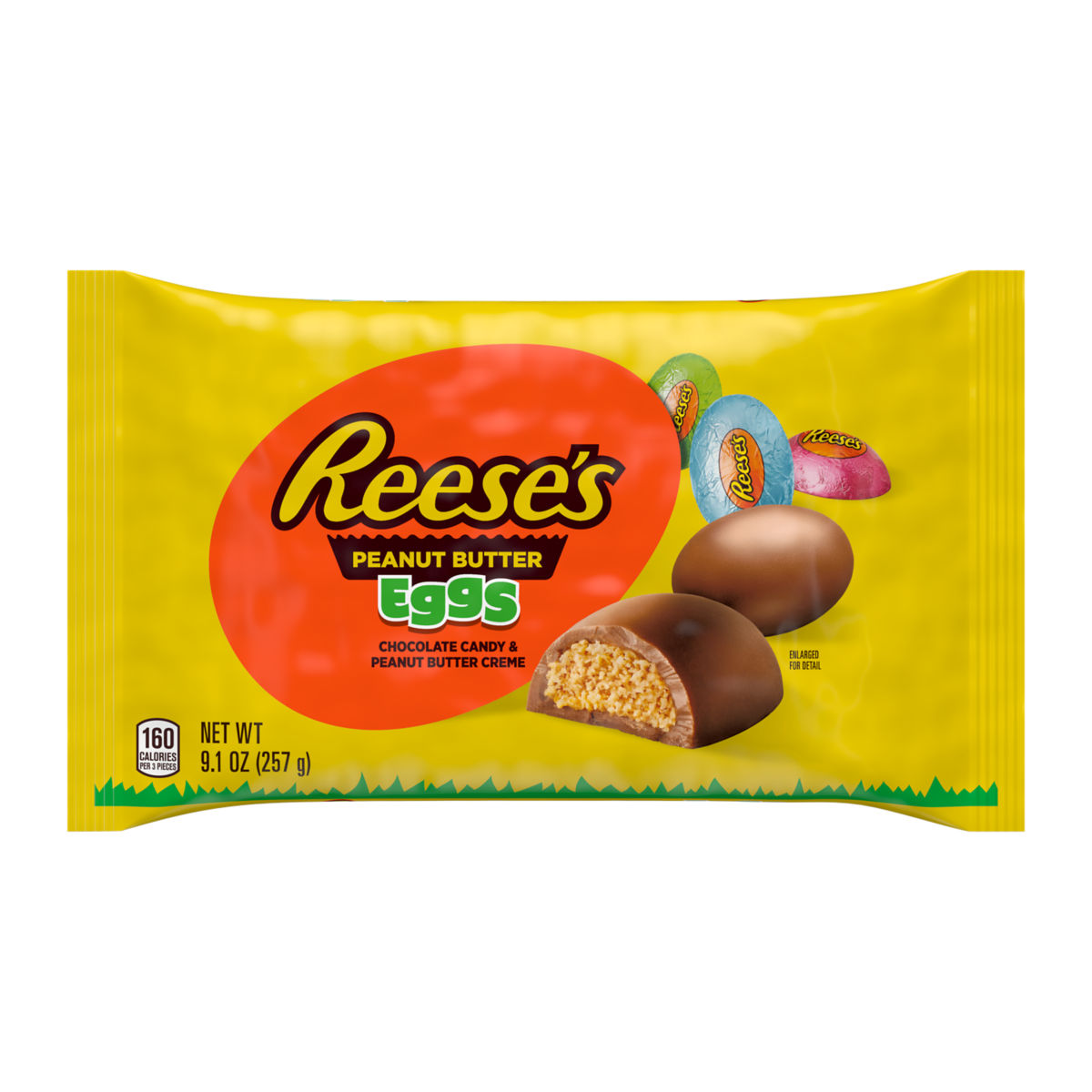 Easter Reese's Peanut Butter Foil Wrapped Eggs 9.1oz Bag — Sweeties ...