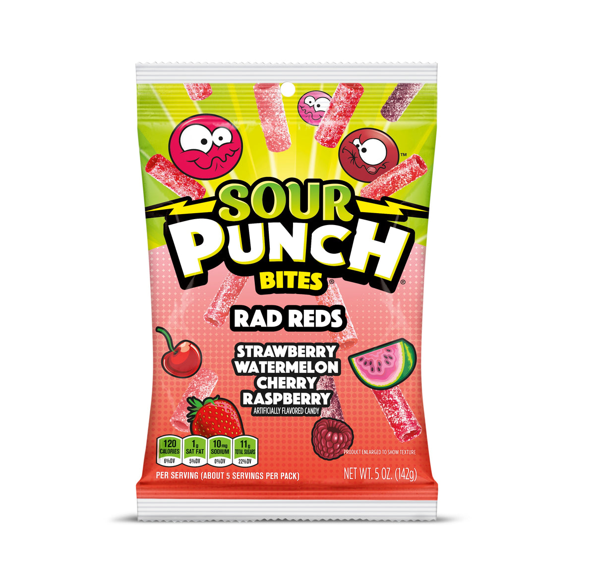 Sour Punch Bites Rad Reds 5oz Bag — Sweeties Candy of Arizona