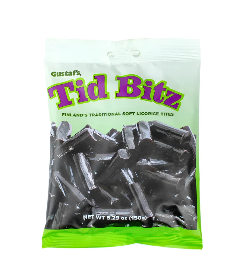 Gustaf's Tid Bitz Soft Licorice Bites 5.29oz bag — Sweeties Candy of ...