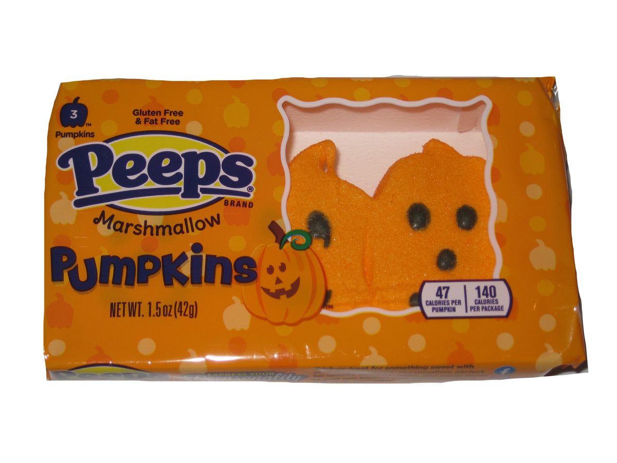 Halloween Peeps Marshmallow Pumpkins 3ct — Sweeties Candy of Arizona