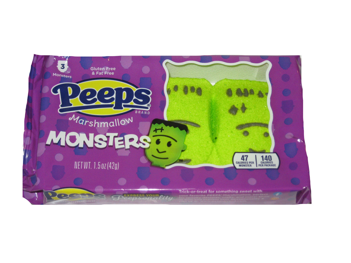 Halloween Peeps Marshmallow Monsters 3ct — Sweeties Candy of Arizona