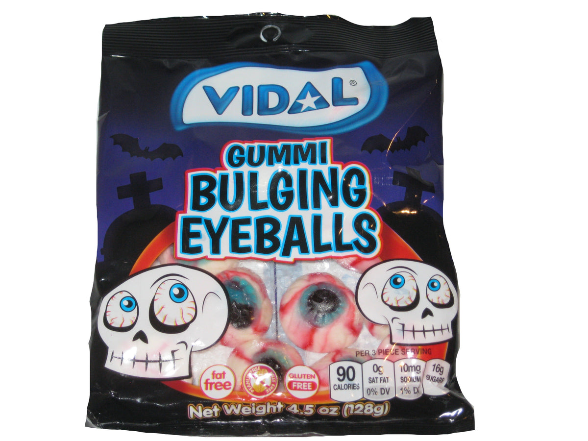 Halloween Gummi Bulging Eyeballs 4.5oz bag — Sweeties Candy of Arizona