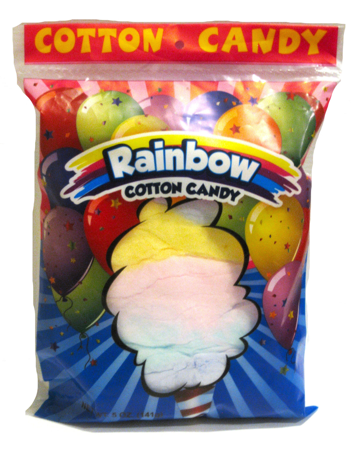 Rainbow Cotton Candy 5oz bag — Sweeties Candy of Arizona