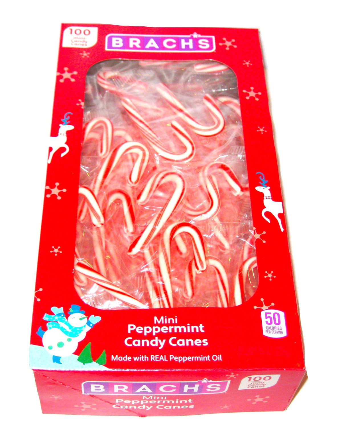 Christmas Candy Canes Brach's Peppermint Mini Canes 100ct box ...