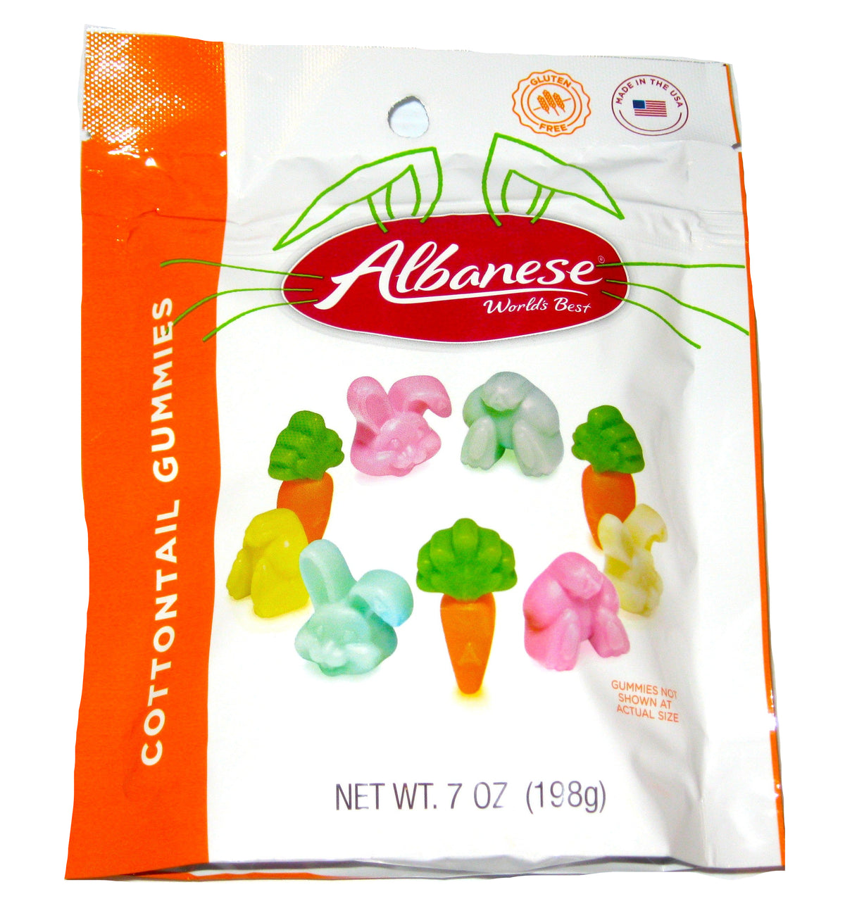 Albanese 5 Flavor Cottontail Easter Gummies 7oz Bag — Sweeties Candy of ...