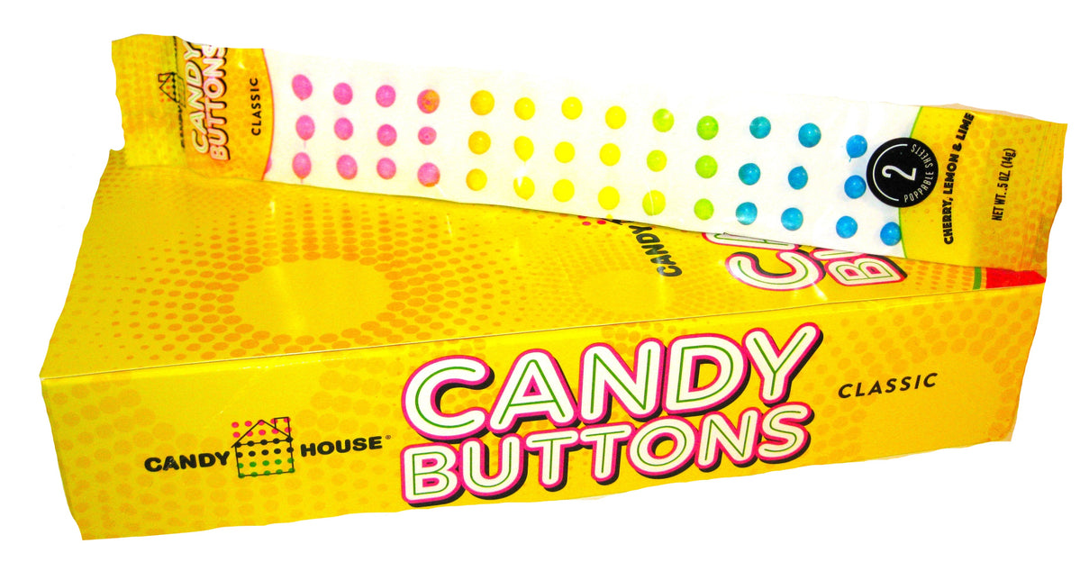 Candy Buttons .5oz pack or 24ct box — Sweeties Candy of Arizona