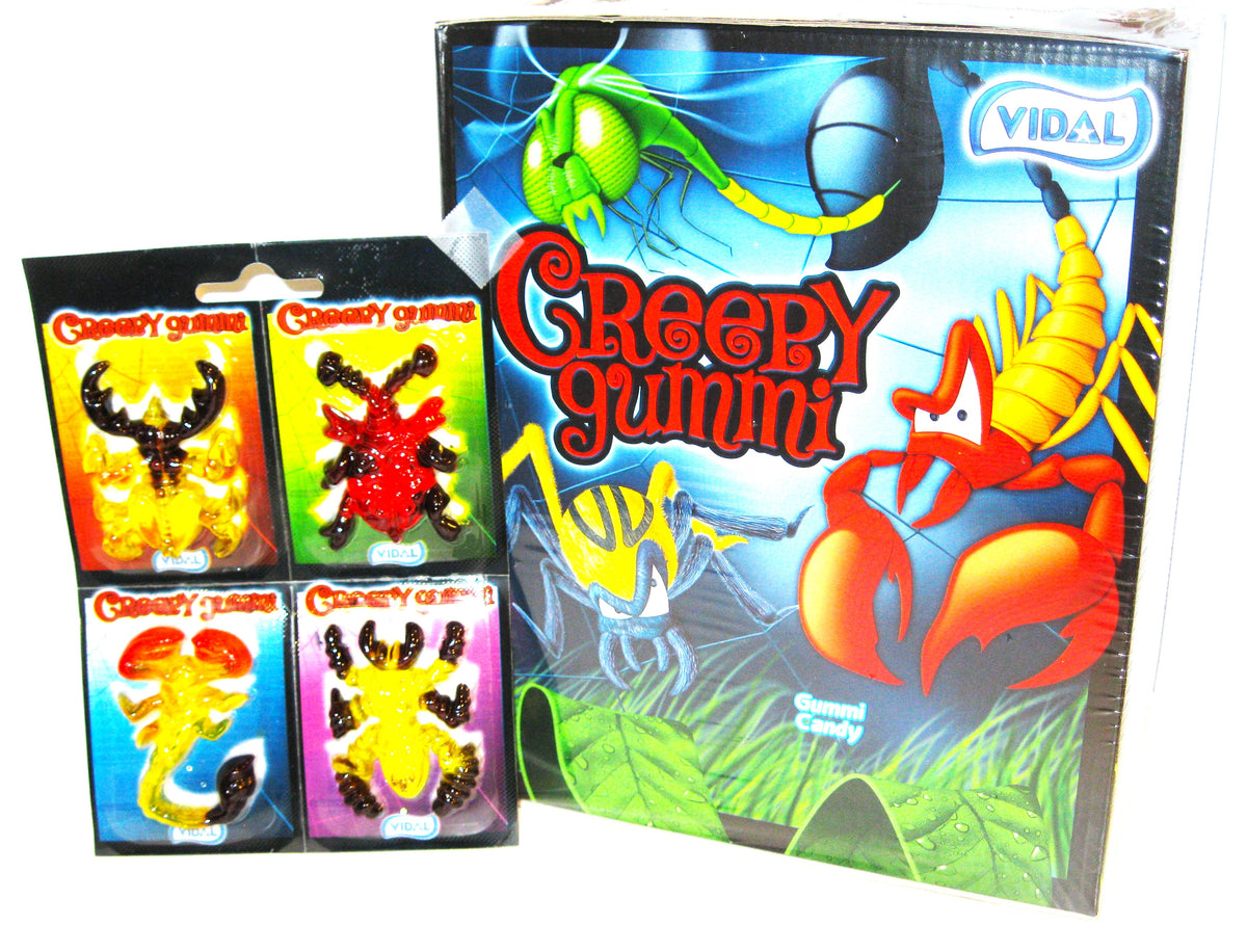 Vidal Creepy Gummi 4ct pack — Sweeties Candy of Arizona