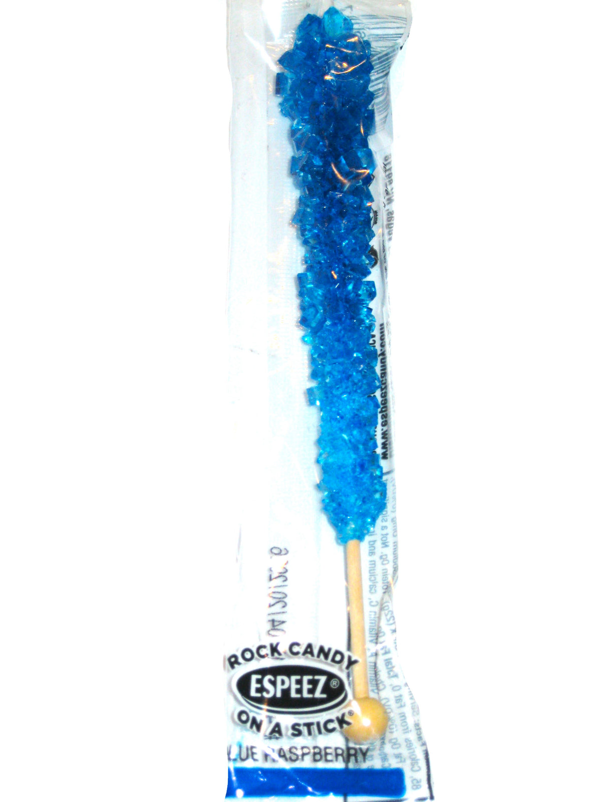 Rock Candy Sticks Blue Raspberry .8oz pack or 36ct Jar — Sweeties Candy ...