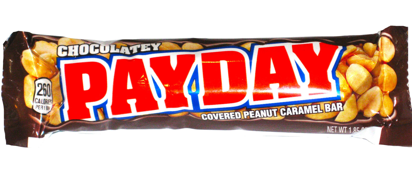 Payday Chocolate 1.85oz bar or 24ct box — Sweeties Candy of Arizona
