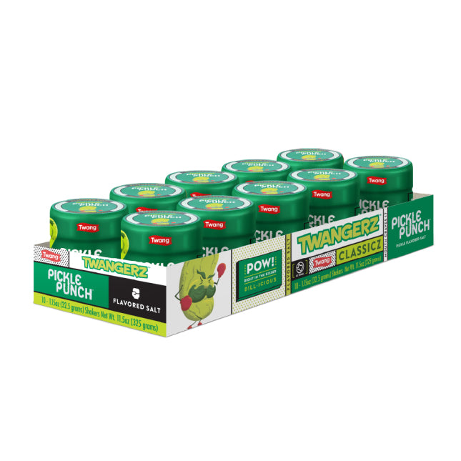 Twang Pickle Punch 1.15oz Shaker or 10ct box — Sweeties Candy of Arizona