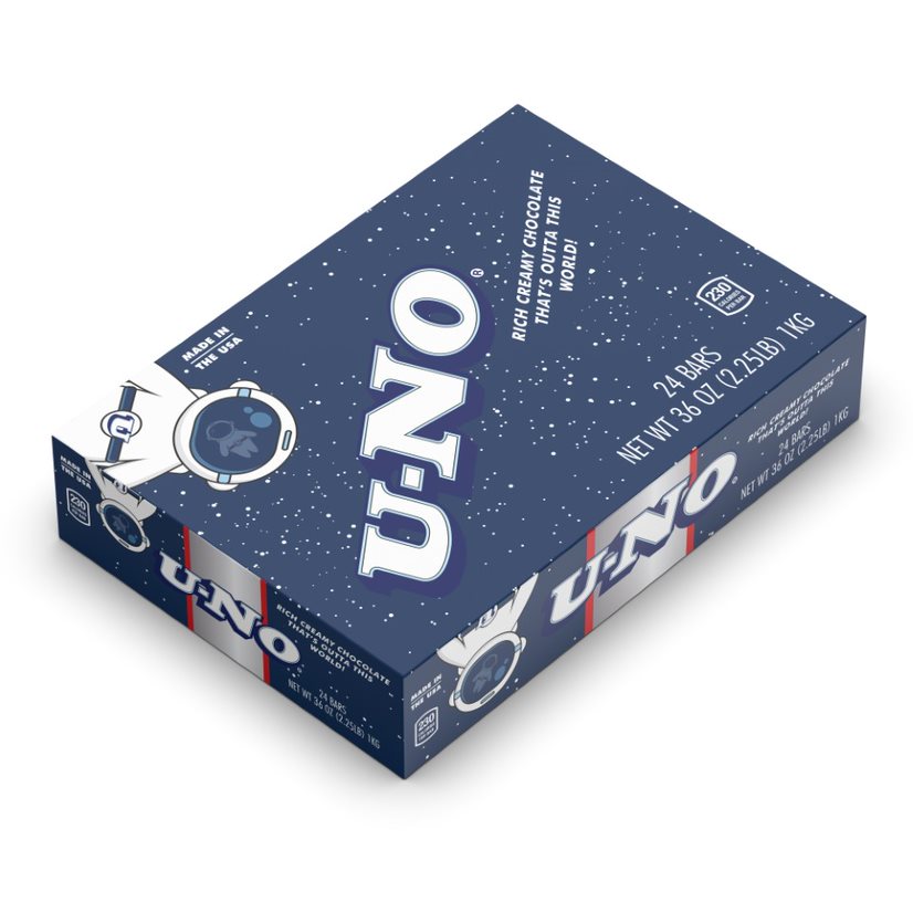 Uno 1.5oz bar or 24ct box — Sweeties Candy of Arizona