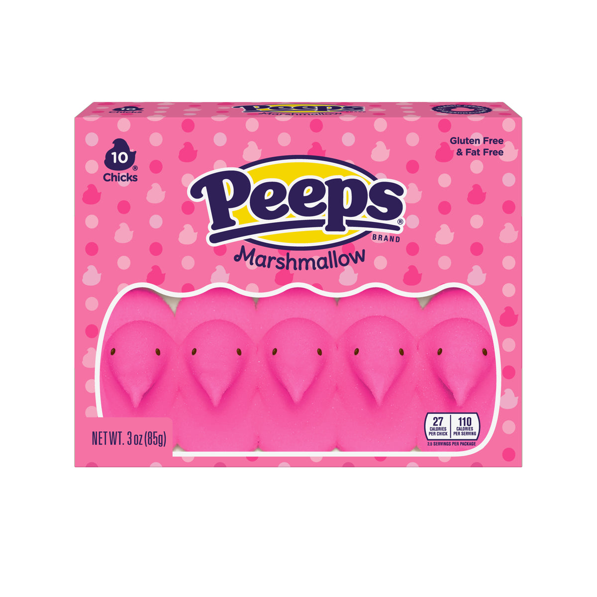 Peeps Pink Chicks 10ct pack — Sweeties Candy of Arizona