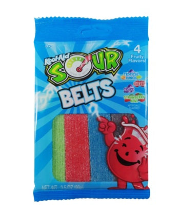 Kool Aid Sour Belts 3.5oz bag or 12ct box — Sweeties Candy of Arizona
