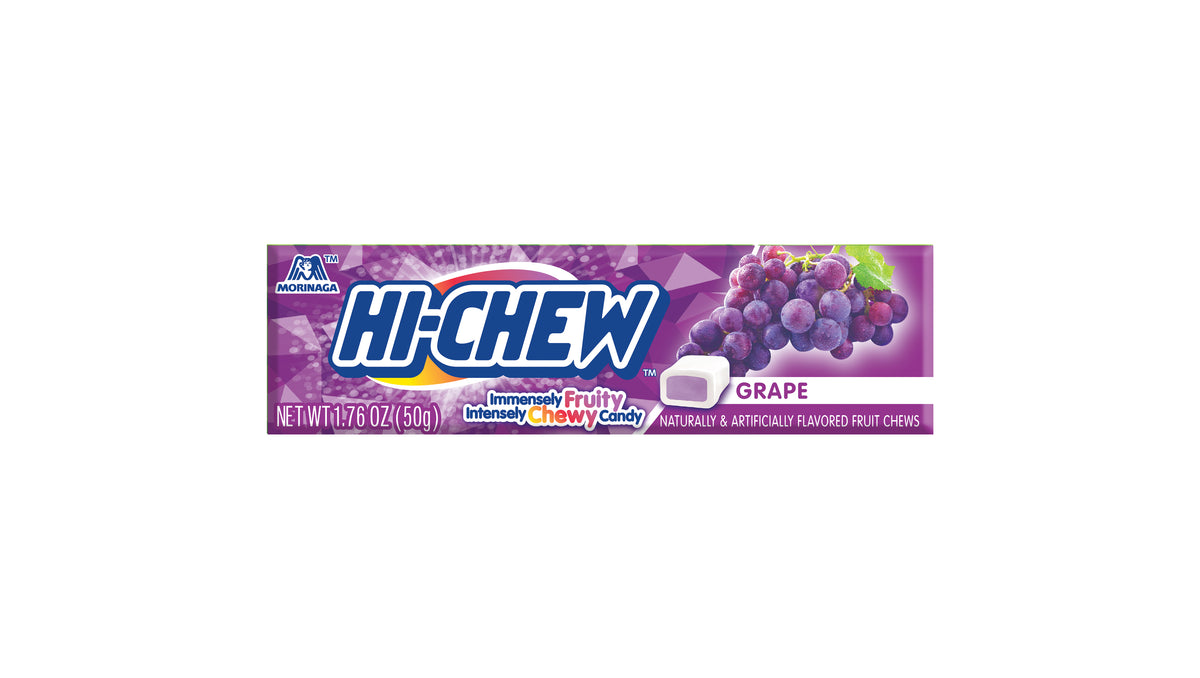 Hi Chew Sticks Grape 1.76oz pack or 15ct box — Sweeties Candy of Arizona