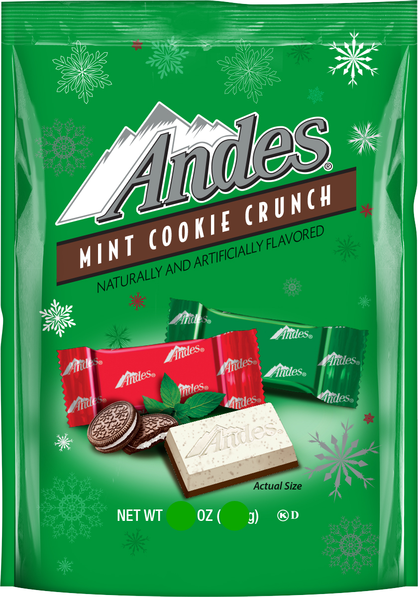 Christmas Andes Mint Cookie Crunch 11.28oz bag — Sweeties Candy of Arizona