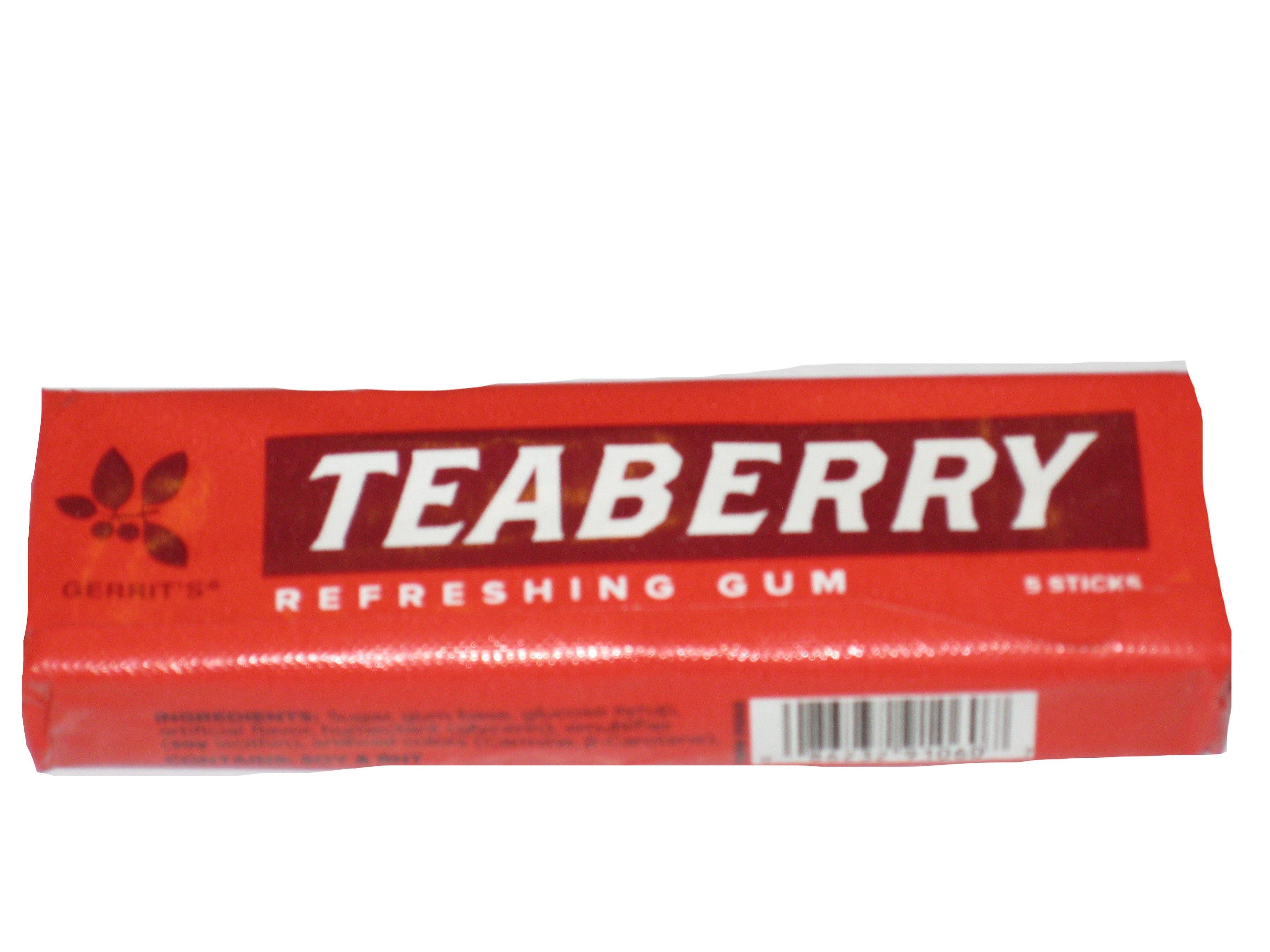 Teaberry Gum 5 Stick pack or 20ct box — Sweeties Candy of Arizona