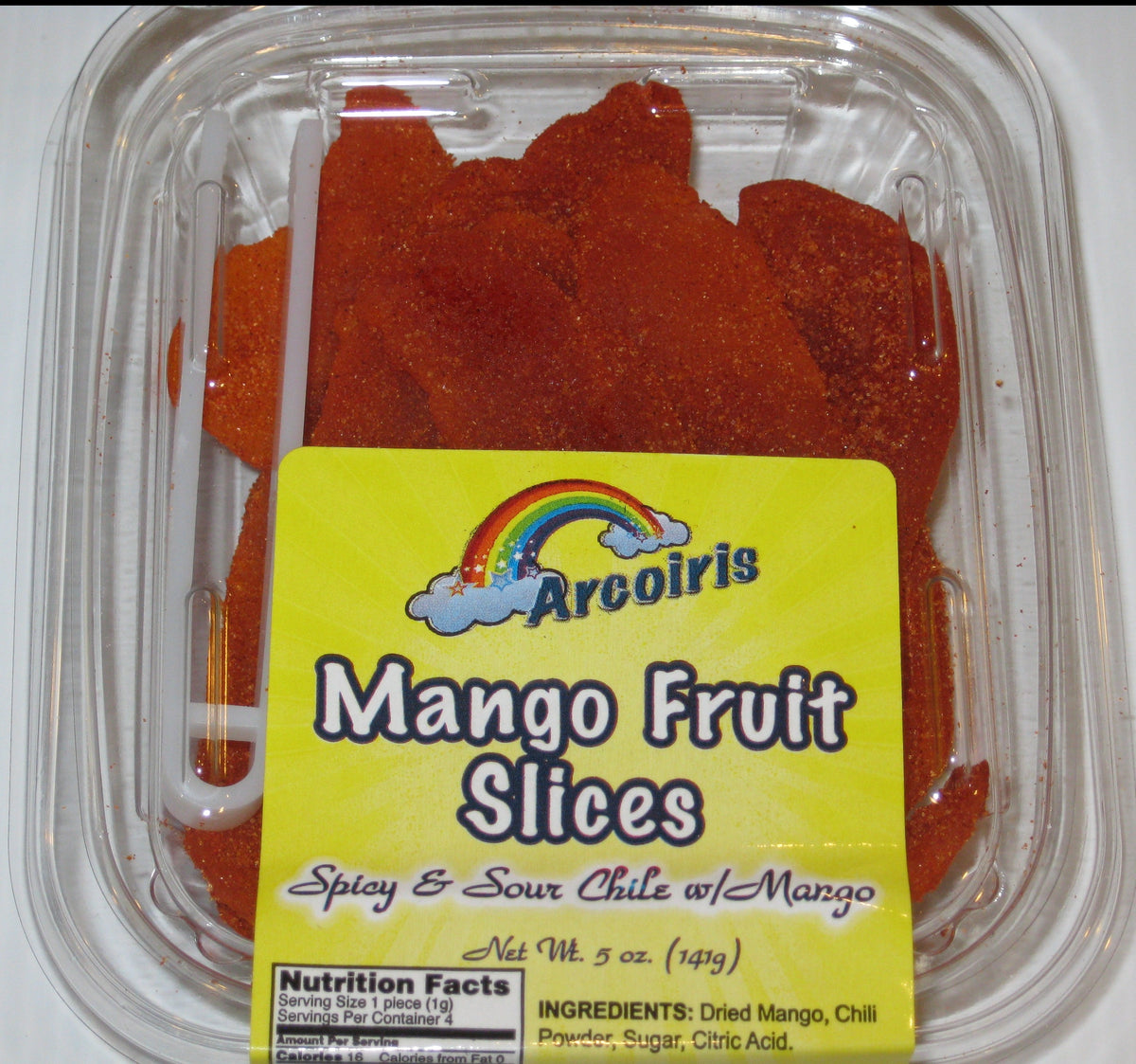 Mango Slices With Chili