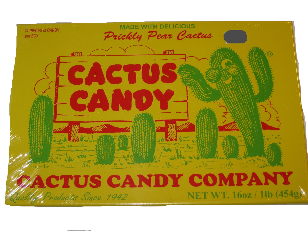 Cactus Candy Prickly Pear Candy 1lb gift box — Sweeties Candy of Arizona