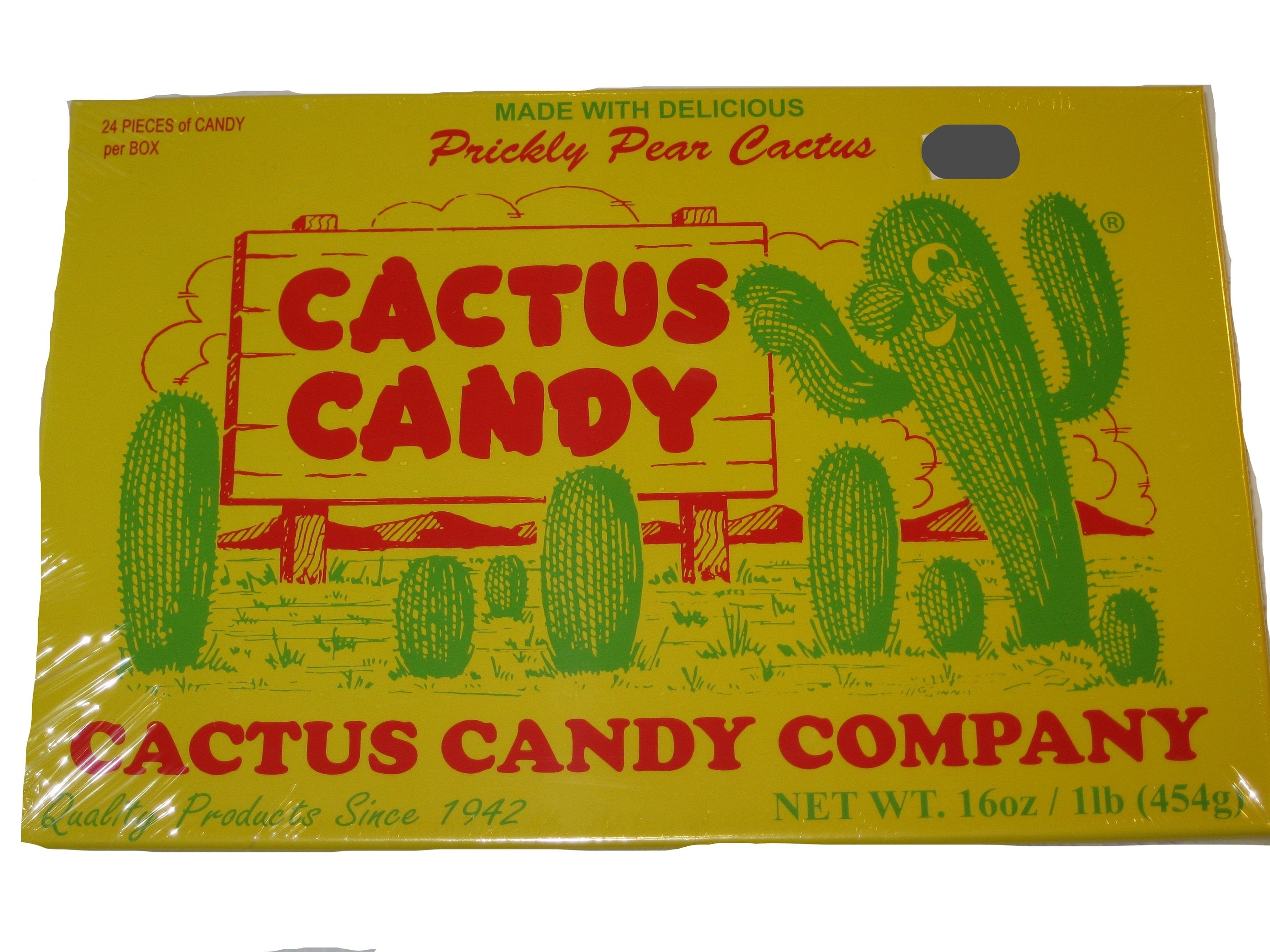 Cactus Candy Prickly Pear Candy 1lb gift box — Sweeties Candy of Arizona