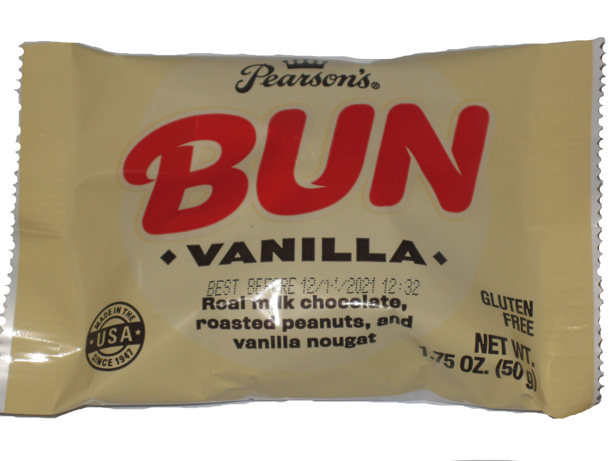 Bun Vanilla 1.75oz bar or 24ct box — Sweeties Candy of Arizona