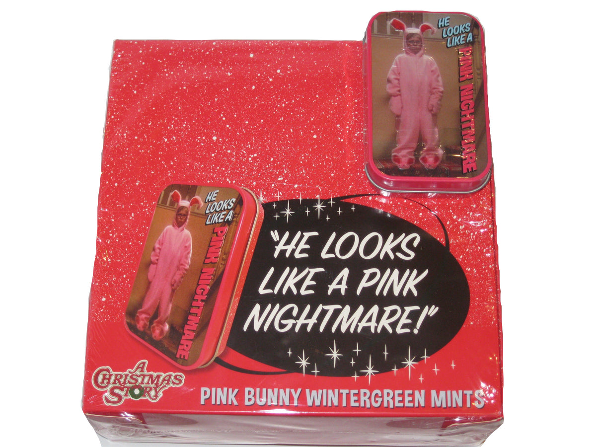 Christmas Story Pink Nightmare Mints 1.5oz tin — Sweeties Candy of Arizona