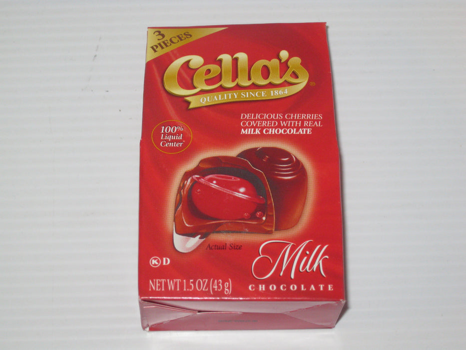 Christmas Cella's Chocolate Covered Cherries 3ct pack — Sweeties Candy ...