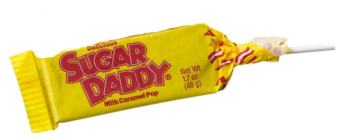 Sugar Daddy 1.7oz pop or 24ct box — Sweeties Candy of Arizona