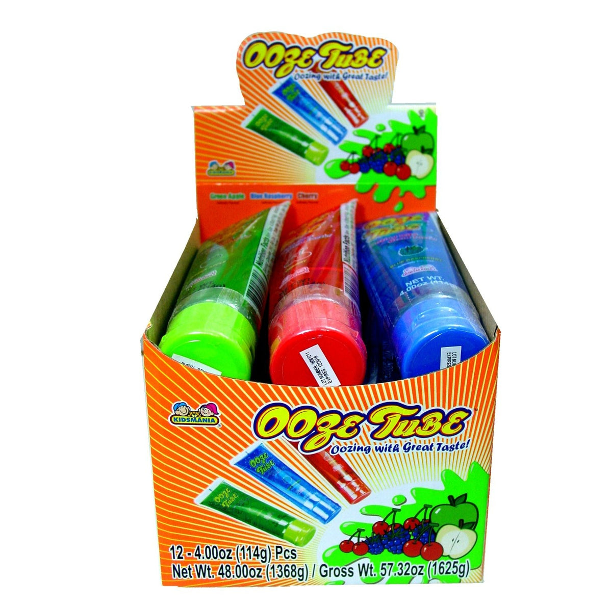 Ooze Tube Original 4oz tube or 12ct box — Sweeties Candy of Arizona